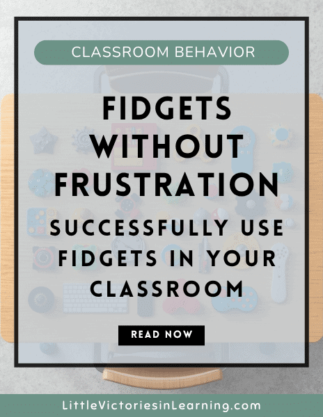 Classroom Fidgets That Help, Not Distract