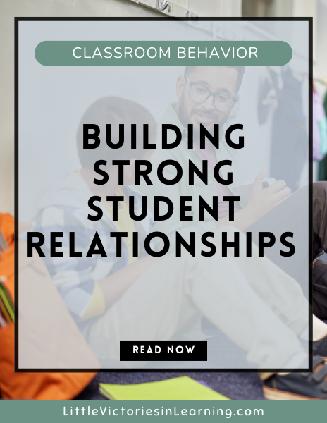 4 Everyday Strategies for Building Strong Student Relationships ...